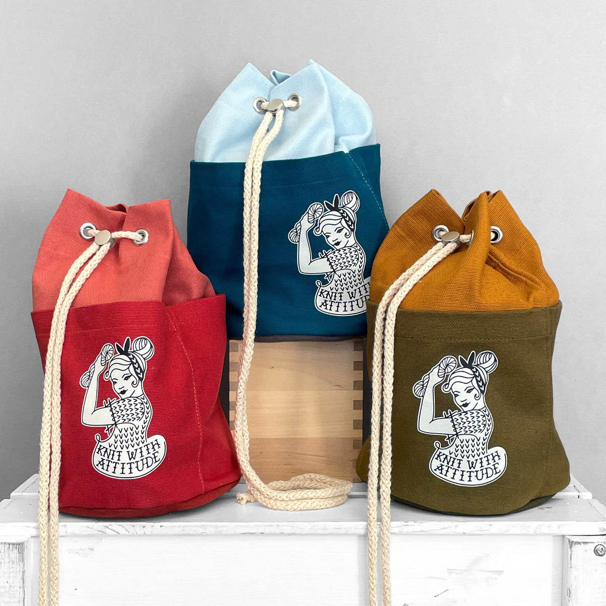 Knit with attitude KWA Ditty Bag – Knit With Attitude